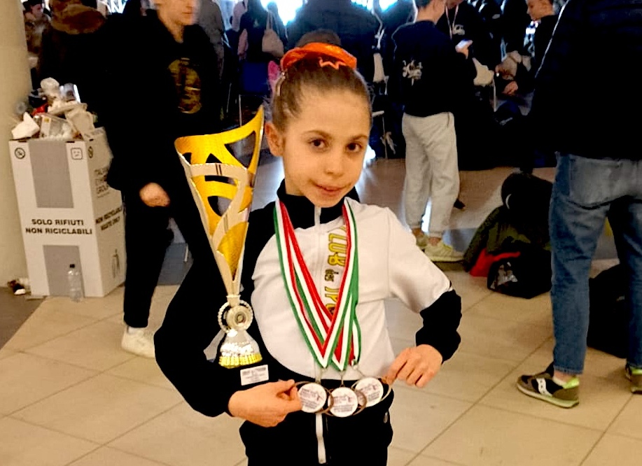 Maria Paola Rigo tre volte a podio nelle finali di ritmica a Rimini ...